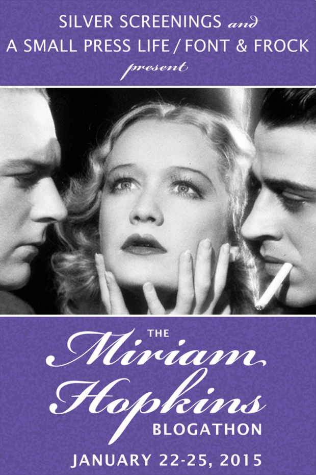 [The Miriam Hopkins Blogathon] Design for Living: Part One-There’s Just ...